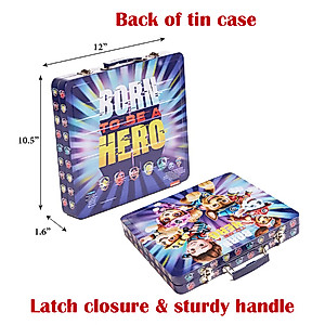 Innovative Designs Nickelodeon Paw Patrol The Movie Deluxe Activity Set with Carrying Tin, Coloring Sheets, Tattoos, Stickers, & Art Supplies