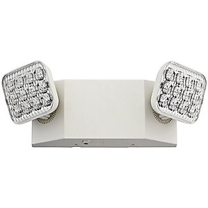 Lithonia Lighting EU2 LED 2-Light White LED Emergency Fixture with 90 Minute Back Up