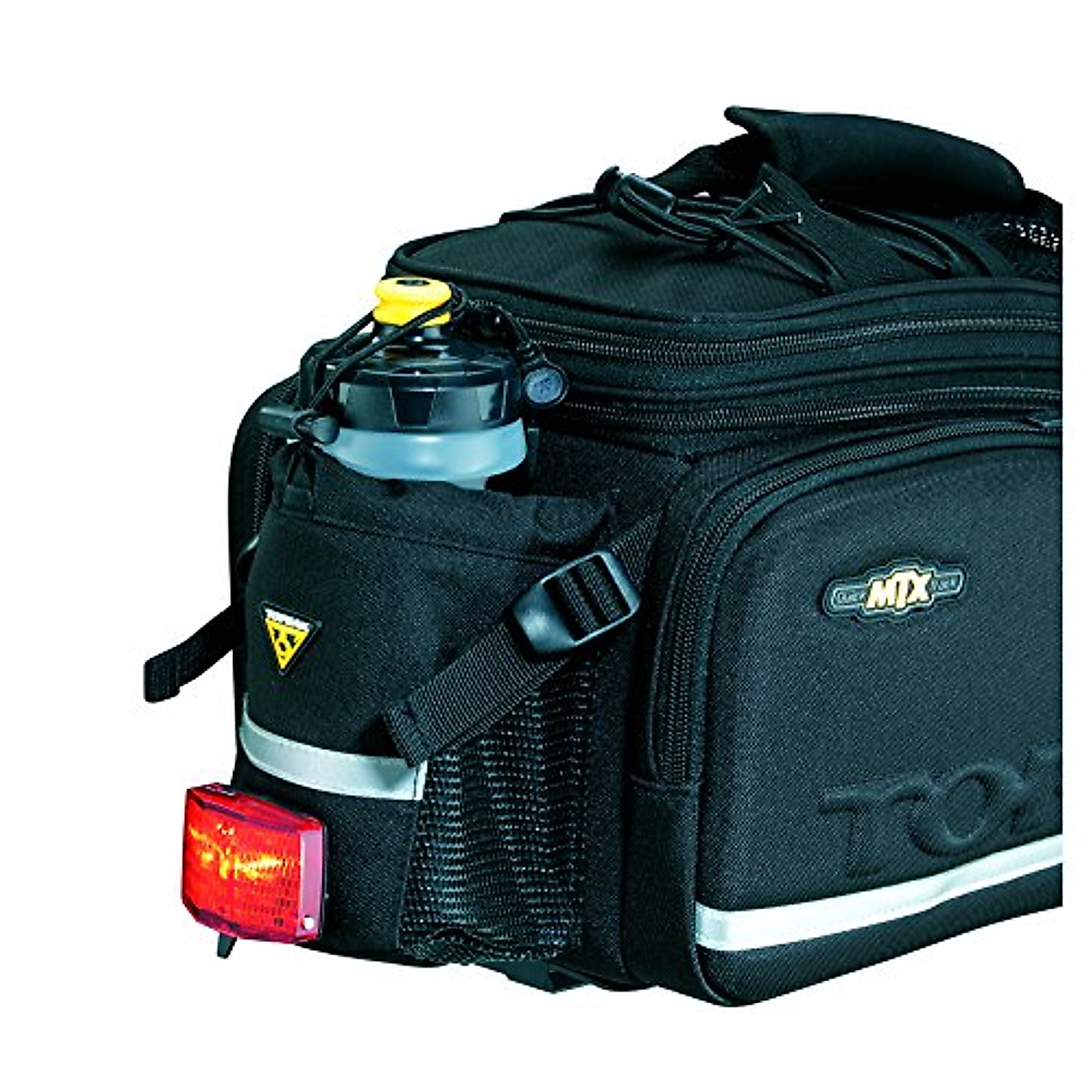 Topeak MTX Trunk Bag DXP Bicycle Trunk Bag with Rigid Molded Panels, 36x25x21.5-29cm , 1380ci, Black