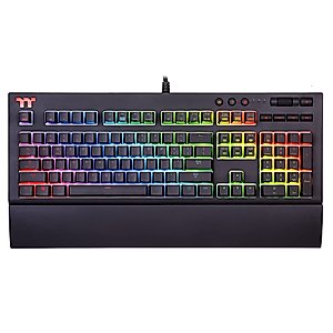 Thermaltake TT Premium X1 RGB CherryMX Blue - Japanese Keyboard - Gaming Keyboard KB430 KB-TPX-BLBRJP-01