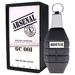 Gilles Cantuel Arsenal GC 001 Men EDP Spray 3.4 oz