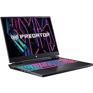 Acer Predator Helios Neo 16 Gaming Laptop 16/in WUXGA IPS 165Hz 13th Gen Intel 14-Core i5-13500HX (Beats i7-12700H) 16GB RAM 512GB SSD GeForce RTX 4050 6GB RGB Backlit USB-C Win11 Black + HDMI Cable