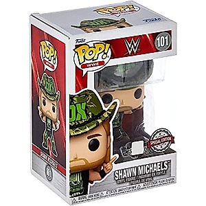 Funko Shawn Michaels D-Generation X Survivor Series '09 with Pin WWE Pop! Vinyl Figure - GameStop Exclusive