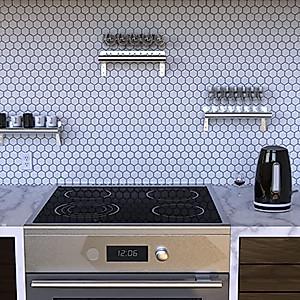 AmGood 6" X 16" Stainless Steel Wall Shelf | Metal Shelving | Garage, Laundry, Storage, Utility Room | Restaurant, Commercial Kitchen | NSF