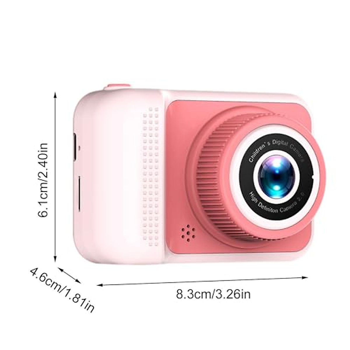 Selfie Kids Camera, 20MP Portable Kids Camera for Girls with Stickers, HD Digital Video Toy Camera, Cameras with Flash Toy Gifts, HD Kids Digital Camera Toys for Girl and Boy On Christmas Birthday