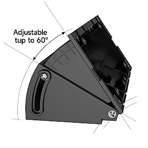 Ayotu Adjustable 30 to 60 Degree Doorbell Angle Mount Compatible with Blink Video Doorbell, Nest Doorbell (Wired), Video Doorbell Wired/Pro/Pro 2/4/3/3 Plus/2nd Gen (2020 Release)/2/1, Black