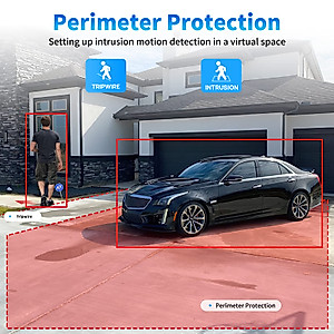 PANOEAGLE 8MP Starlight IR Eyeball Network Camera, 2.8mm Fixed Lens，Low Illumination Outdoor Camera with Built-in MIC, Max. 256 GB SD Card Slot