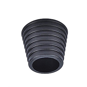 SUQ I OME Outdoor Patio Parasol Umbrella Cone Wedge Fits Umbrella Pole Diameter 1.5 Inch/ 38 mm, for Patio Parasol Table Hole Opening or Parasol Base Stand 1.94 to 2.7 Inch (Black)