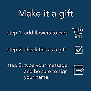 Benchmark Bouquets Flowering Fields, With Vase (Fresh Cut Flowers)