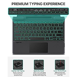 Typecase Wireless Keyboard for Surface Pro 9 & 8 | Backlit & Detachable