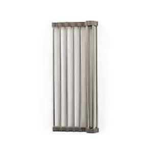 BINO Roll-Up Dish Drying Rack | Portable Stainless Steel Rolling Rack for Kitchen Sink | Over-The-Sink Drying Rack Roll-Up | Roll-Up Dish Drainer | Kitchen Dripping Rack | Modern Kitchen Accessories