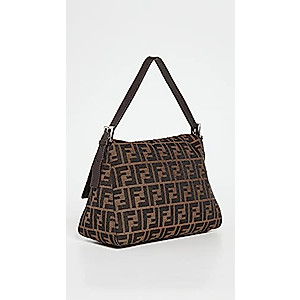 FENDI Women's Pre-Loved Zucca Mamma Forever, Brown, One Size