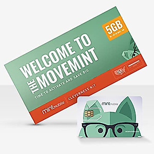 $15/mo. Mint Mobile Phone Plan with 5GB of 5G-4G LTE Data + Unlimited Talk & Text for 3 Months (3-in-1 SIM Card)