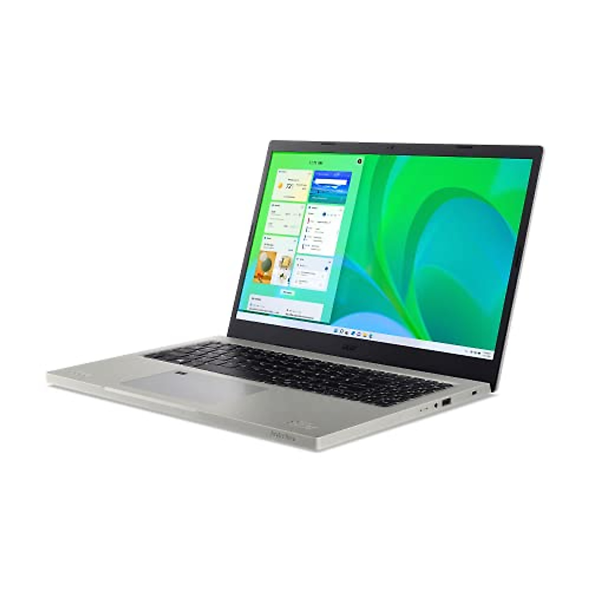 Acer Aspire Vero AV15-51-7617 Green PC | 15.6" FHD IPS 100% sRGB-Display | 11th Gen Intel Core i7-1195G7 | Intel Iris Xe Graphics | 16GB DDR4 | 512GB NVMe SSD | Wi-Fi 6 | PCR Materials | Vero-Sleeve