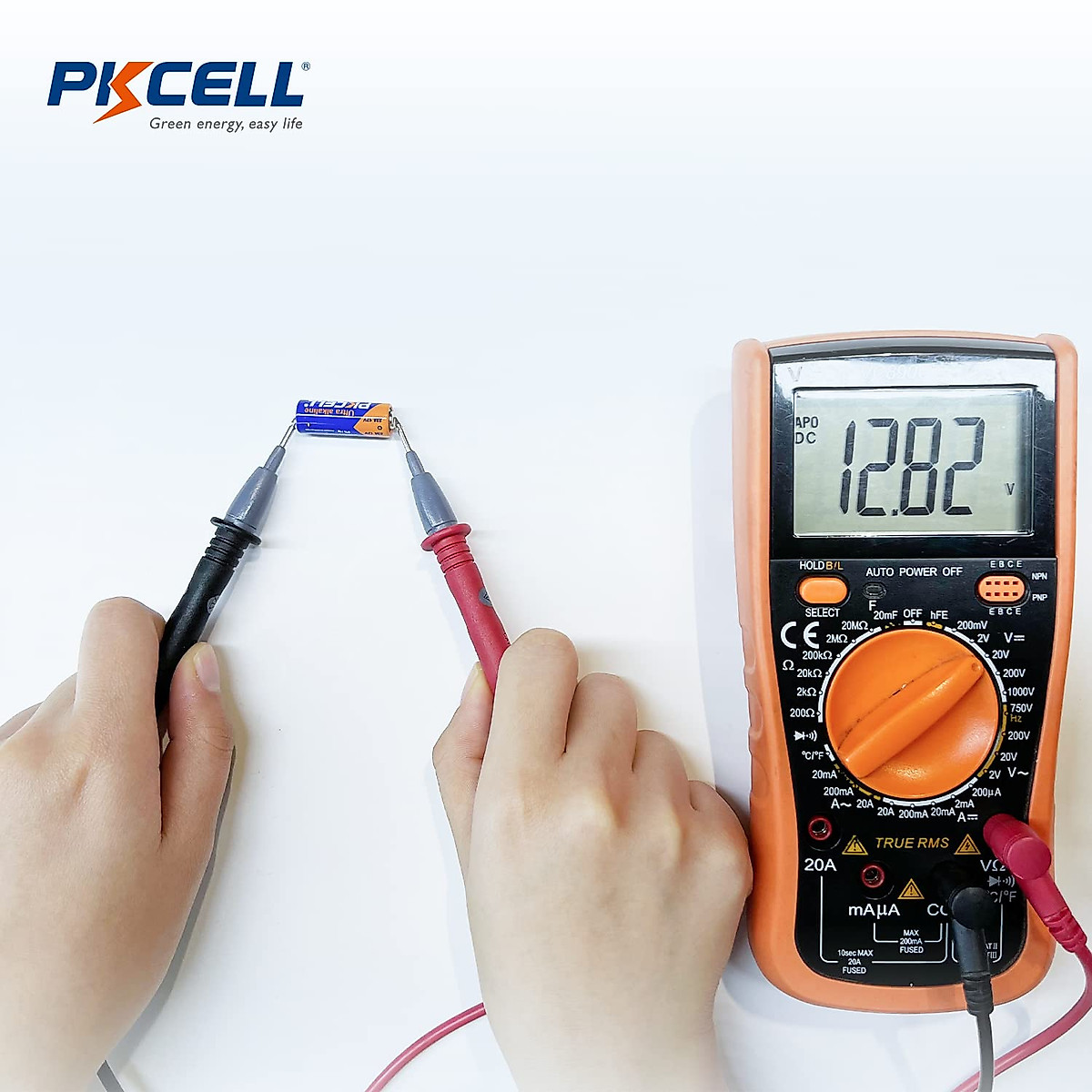 PKECLL 23A 12 Volt Battery 10-Count, A23 Battery for Garage Door Openers Ceiling Fan Remotes Doorbells (10 Pack)