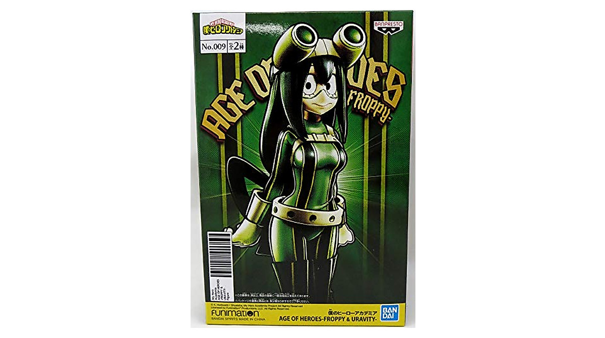 Banpresto My Hero Academia Froppy & Uravity Tsuyu Asui Figure