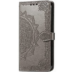HUANGTAOLI Mobile Phone Case for Realme 7 Pro, Stand Flip Protective Case Magnetic Folio Wallet Cover for Realme 7 Pro