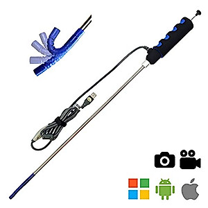VA-400-WiFi Bundle: Vividia Ablescope VA-400 USB Rigid Articulating Borescope Plus W03A WiFi Box for iOS Tablets iPhone and Android Phone and Tablet