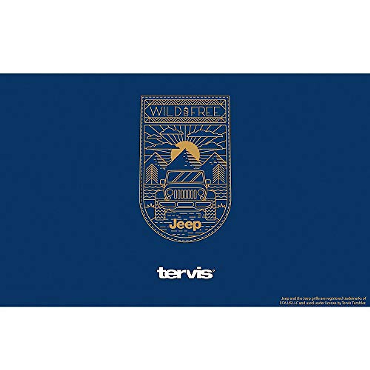 Tervis Jeep Triple Walled Insulated Tumbler, 1 Count (Pack of 1), Wild and Free