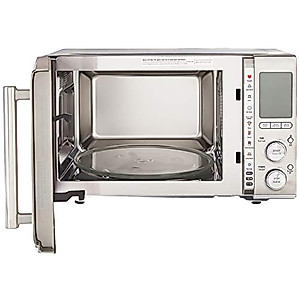 Breville Smooth Wave Microwave, Brushed Stainless Steel, BMO850BSS