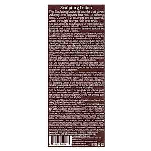 Saphira Sculpting Lotion for Medium To Firm Hold, Healthy Shiny Hair, for All Hair Types, Women and Men, Sulfate-Free, Paraben-Free, 8.5 Ounce