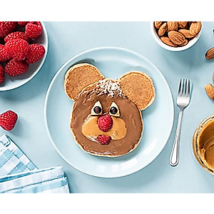 TeamFar Toddler Forks, 6 Pcs Stainless Steel Kids Utensil Small Fork for Child Self Feeding, with Line Patterned Edge, Non Toxic & Healthy, Mirror Surface & Dishwasher Safe, Easy to Grip