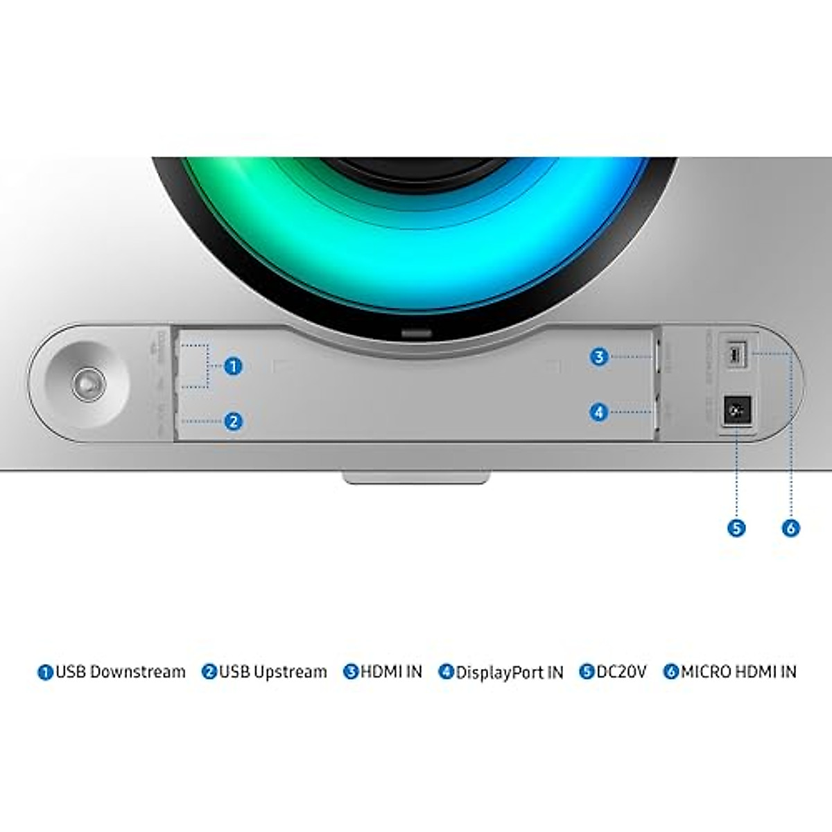 SAMSUNG 49" Odyssey QD-OLED (G93SC) Series Curved Gaming Monitor, 240Hz, 0.03ms,Dual QHD,DisplayHDR True Black 400,AMD FreeSync Premium Pro,Height Adjustable Stand,3 Year Warranty,LS49CG932SNXZA