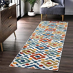 nuLOOM Labyrinth Transitional Indoor/Outdoor Accent Rug, 2' x 3', Multi