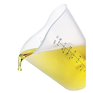 iSi Basics Measuring Set of 3 Silicone Flexible Measuring Cup, Translucent