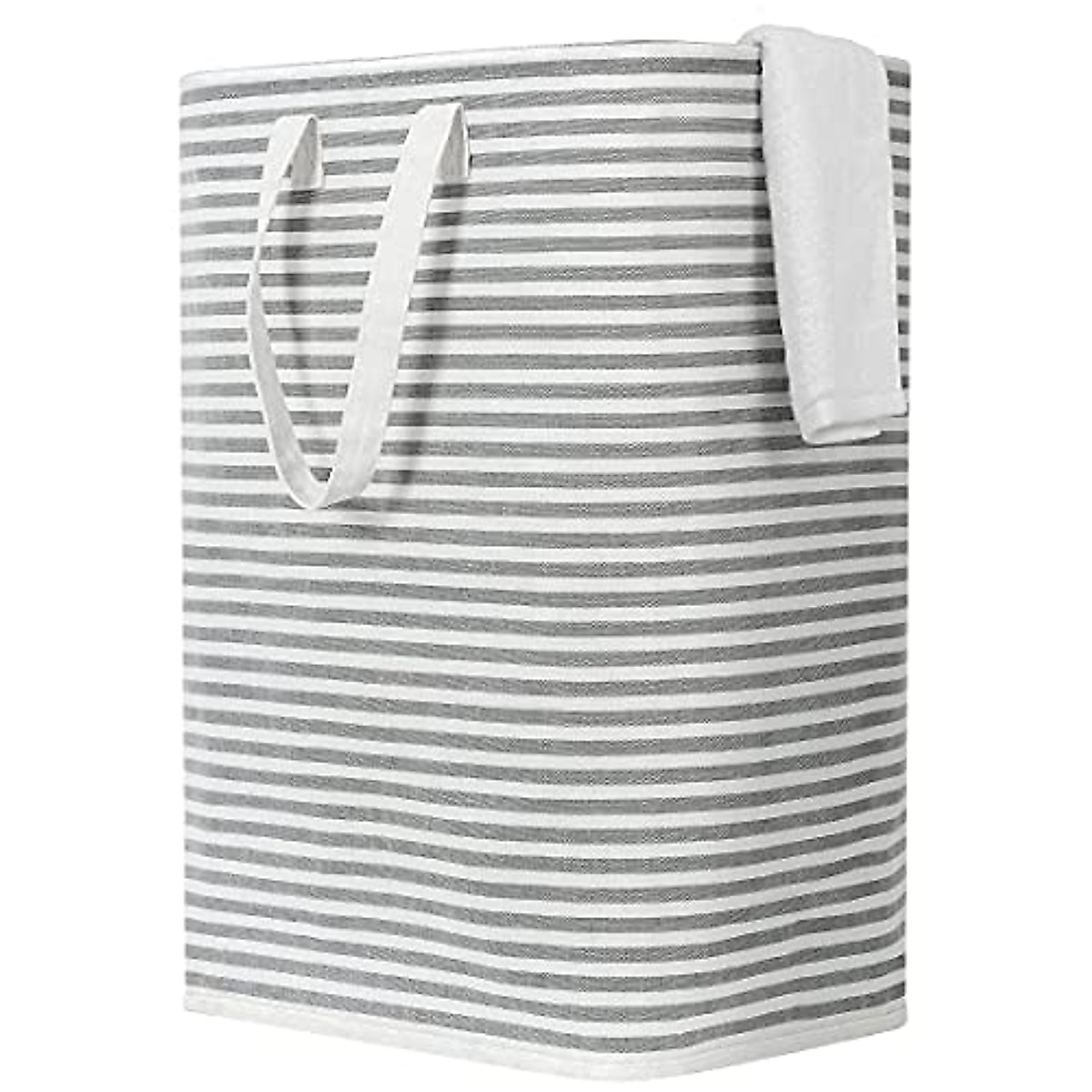 ZERO JET LAG Slim Laundry Hamper 45L, Freestanding Laundry Hamper 72L Large Laundry Basket Handles Waterproof Durable Clothes Hamper
