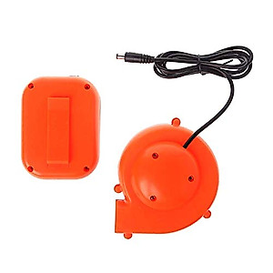 SAVEMORE4U18 Electric Mini Fan Blower for Doll Mascot Head Inflatable Costume 6V Powered by AA Dry Battery