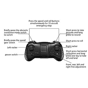 Upgraded JY08 GPS Flow Light Drone, Luxurious WiFi FPV Drone With 4K HD Camera Altitude Hold Mode Foldable RC Drone Quadcopter Circle Fly, Route Fly, Altitude Hold, Headless Mode