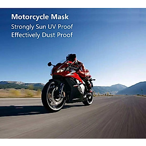 Balaclava Ski Mask Head Mask Full Face Mask Windproof Face Cover Sun UV Protection Scarf Men Women Outdoor Sport Cycling Cap (Red)