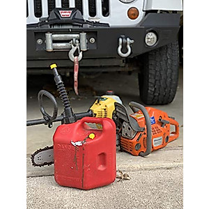 EZ-POUR Replacement Spout - Water Jug Or Gas Can Spout - Update Your Old Can