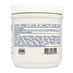 Rx Vitamins Essentials for Dogs - Vitamin & Mineral Multivitamin - Supports Immune System Digestive Health & Bone Health - Powder 8 oz/226.80g