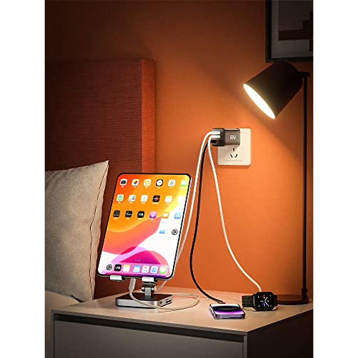 BYEASY 65W GaN USB C Charger, 3-Port PD PPS Fast Charger, USB C Wall Charger Power Adapter for MacBook Pro/Air, iPad Pro/Air, Galaxy S22 ultra/S20/S10, Dell XPS 13, Note 20/10+, iPhone 14/Pro, Pixel.