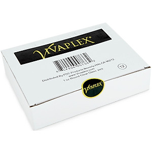 Vivaplex, 12, Clear, 1 oz, Round Glass Jars, with Inner Liners and black Lids