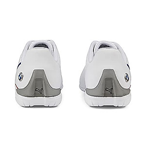 PUMA Unisex Sneaker, White Estate Blue, 10.5 US Men