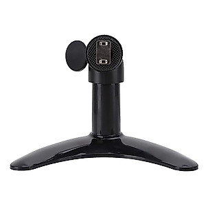 ASHATA Monitor Holder Stand, Desktop Computer Black Monitor Holder,Universal PC Accessories,ABS + Metal Material,Light Weight,for Small LCD Monitors from 7 to 11.6 Inch.