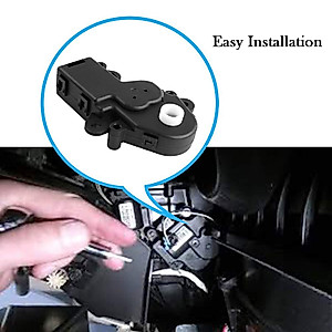 604-132 HVAC Blend Door Actuator Replacement for 2004-2012 Chevy Colorado & GMC Canyon, 2003-2006 Chevy SSR, 2003-2008 Pontiac Vibe, Replace OE# 10393075, 88970277, 1572794