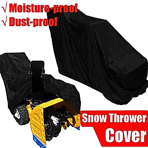 Couch Covers Set Snow Cover Protective Shovel Shield Snow Remover Wind Snow Cover Blower Patio Lawn & Garden Fall Sofa Cover (Black, One Size)