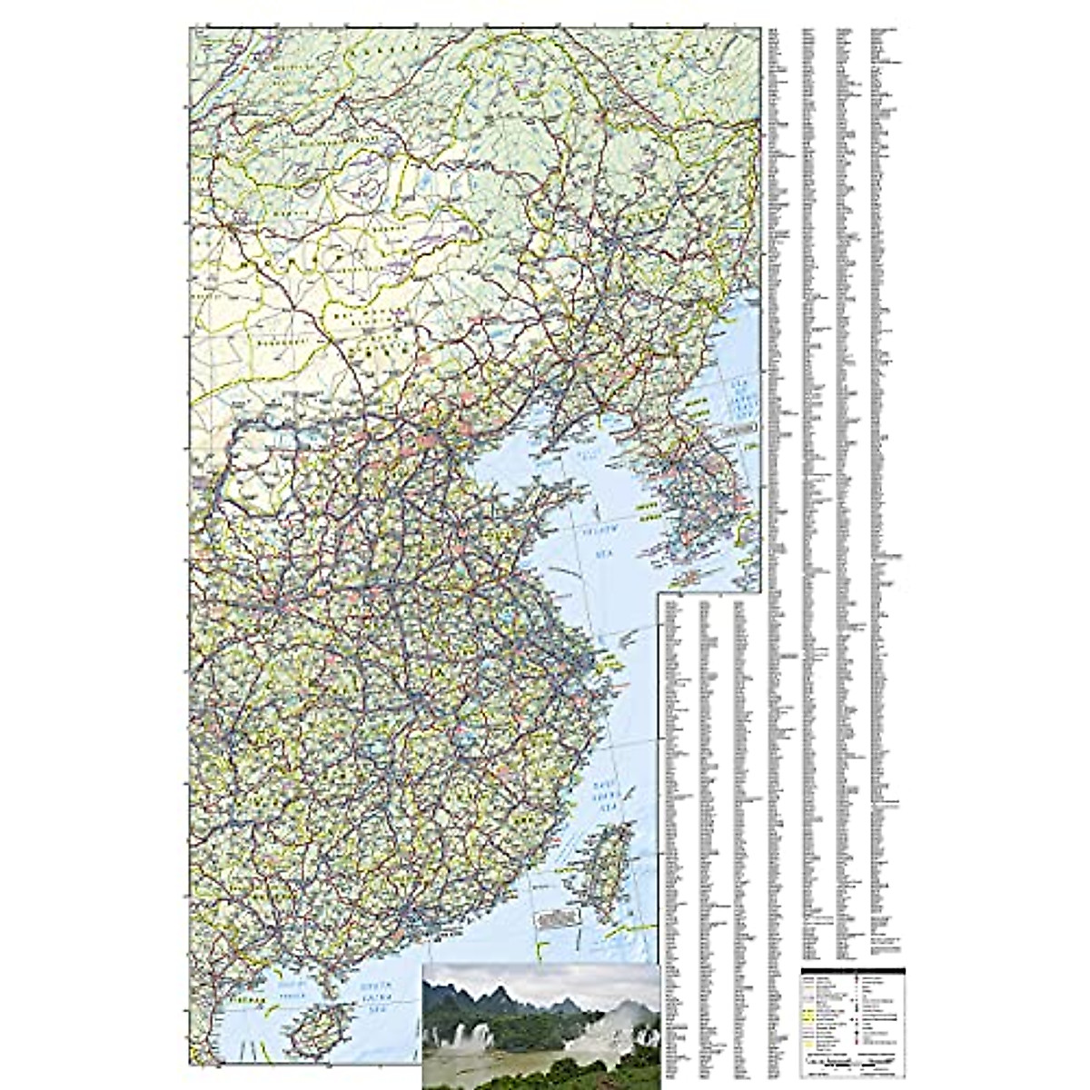 China Map (National Geographic Adventure Map, 3007)