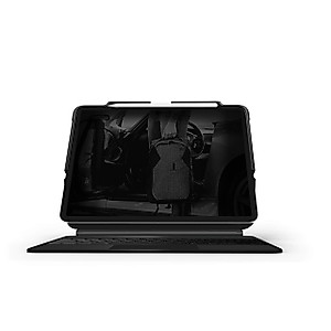 STM Dux Shell Magic Folio for iPad Air (5th/4th Gen) & iPad Pro 11" (4th/3rd/2nd/1st Gen) - Ultra-Protective Case with Apple Pencil Storage - Black