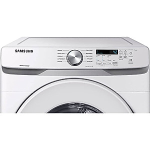 SAMSUNG DVG45T6000W 7.5 cu. ft. Gas Dryer with Sensor Dry in White