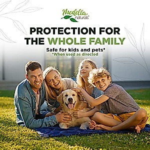 Medella Naturals Insect & Mosquito Repellent, DEET-Free Naturally Derived Formula, Kid and Pet Friendly, Made in The USA, 2 Ounce Spray Bottle