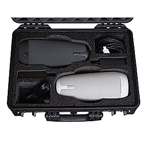 Case Club Case fits 2 Meeting Owl Conference Cameras - Travel & Storage Case Fits x2 Meeting Owl Standard, Pro, 2 or 3 - Pre-Cut Foam is Ready To Go Out of The Box - Holds Expansion Mic, Cords, Acc. & Lock Adapter