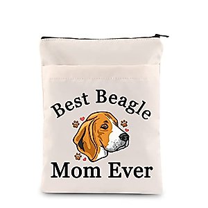 Beagle Book Sleeve Beagle Mom Gift Beagle Dog Book Protector Best Beagle Mom Ever Book Cover Beagle Owner Lover Gift