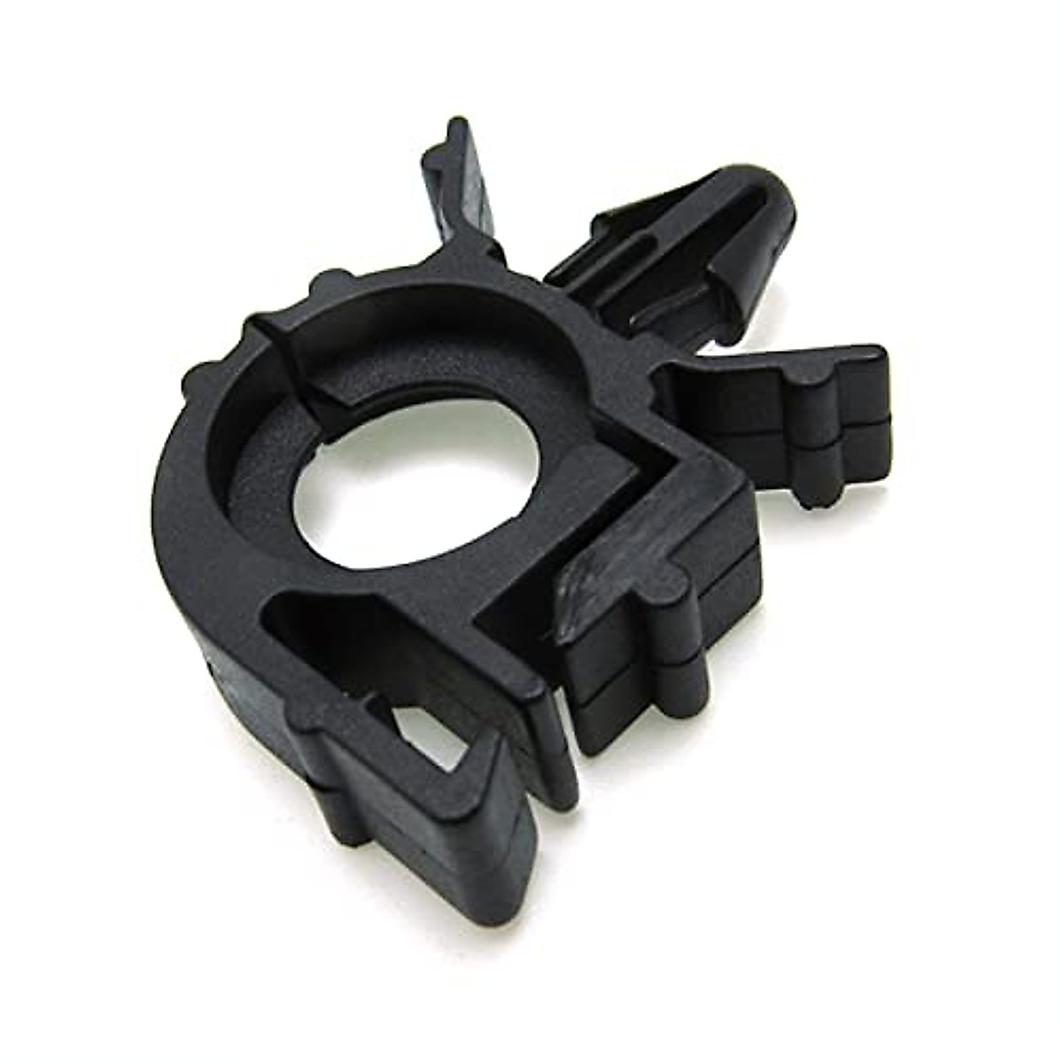 Woodzdon 30 Pcs 1/2" OD 11/32" ID Wire Loom Routing Clip Retainer for GM 8911473 for Auveco 14544 Black Nylon Convoluted Conduit Wiring Harness for Buick for Cadillac for Chevrolet for GMC for Pontiac