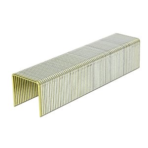 Metabo HPT Roofing Staples, 1" x 1", 16 Gauge, Galvanized, 10000 Count (11302HHPT)