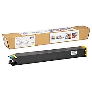 shiki Compatible Toner Cartridge for Sharp MX-2630/2651/3050/3051/3070/3071/3550/3551/3570/3571/4050/4051/4070/4071/5050/5051/5070/5071/6050/6051/6070/6071 Yellow (MX-60NTYA/MX-61NTYA) (Yellow)